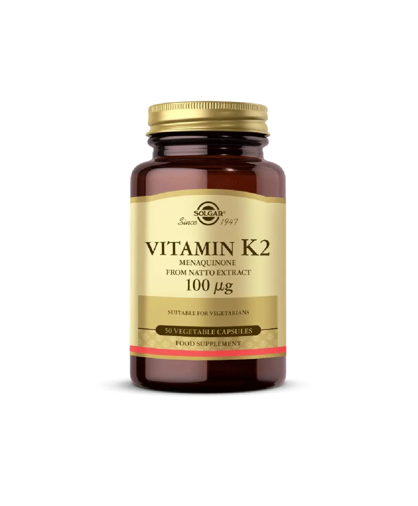 Solgar Vitamin K2 100 Mcg 50 Kapsül - NaturaLux