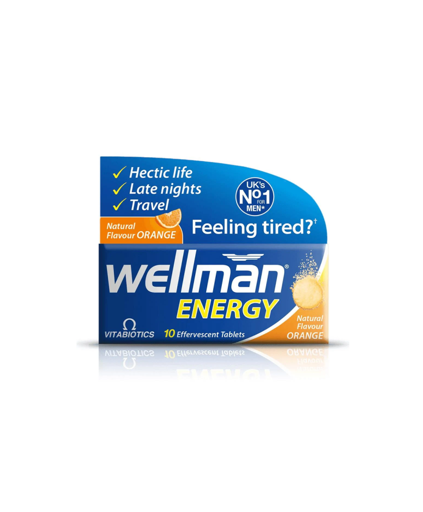 Vitabiotics Wellman Energy 10 Efervesan Tablet - Portakal Aromalı ...