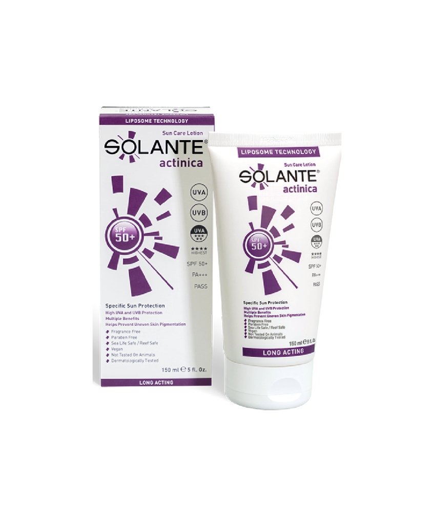 Solante Actinica Güneş Koruyucu 150 ml | Suya Dayanıklı ve Ağırlık ...