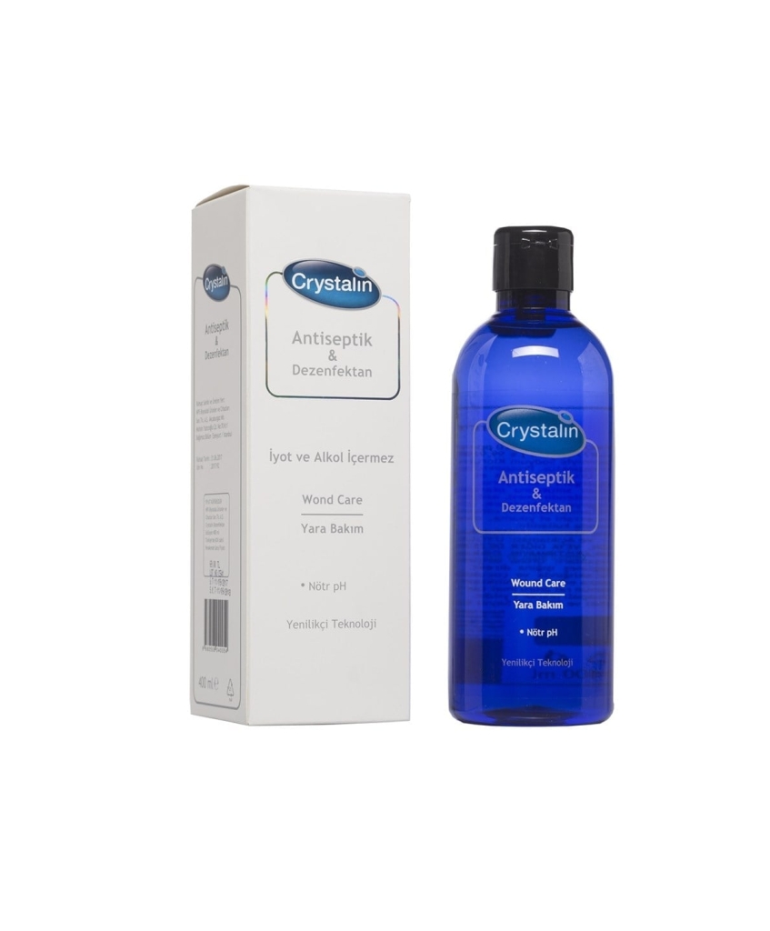 Crystalin Antiseptik & Dezenfektan 400 ml - NaturaLux