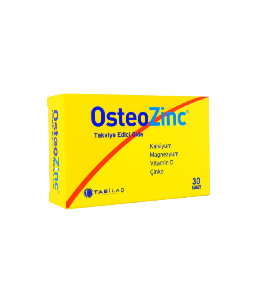 OsteoZinc 30 Tablet | Kemik Yapısını Güçlendirici Takviye Edici Gıda ...